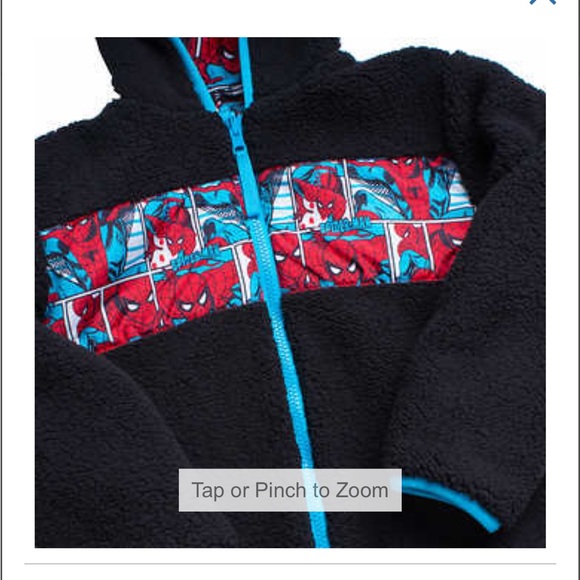Marvel | Jackets & Coats | Nwt Spiderman Kids Reversible Jacket | Poshmark